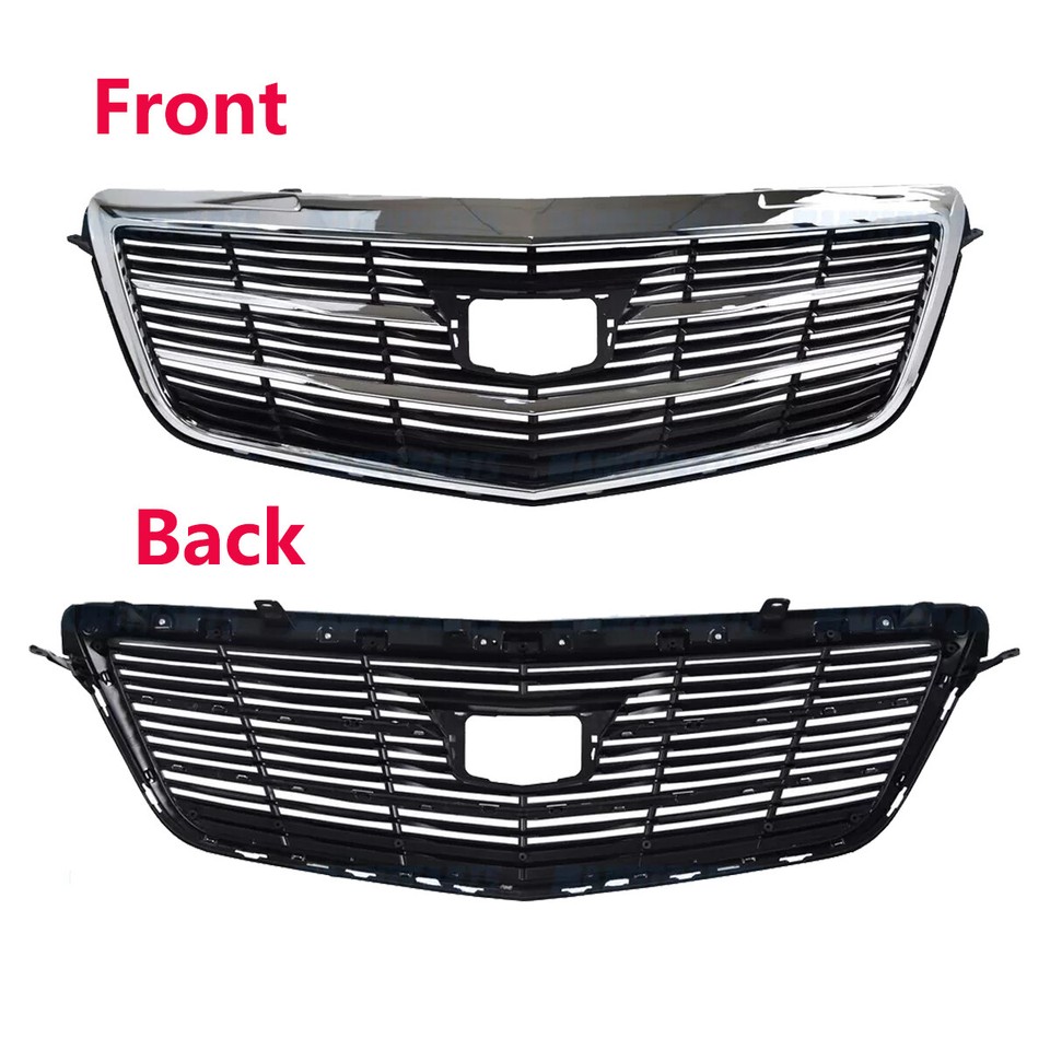 For 2015 2016 2017 2018 2019 Cadillac ATS Front Upper Bumper Grille ...