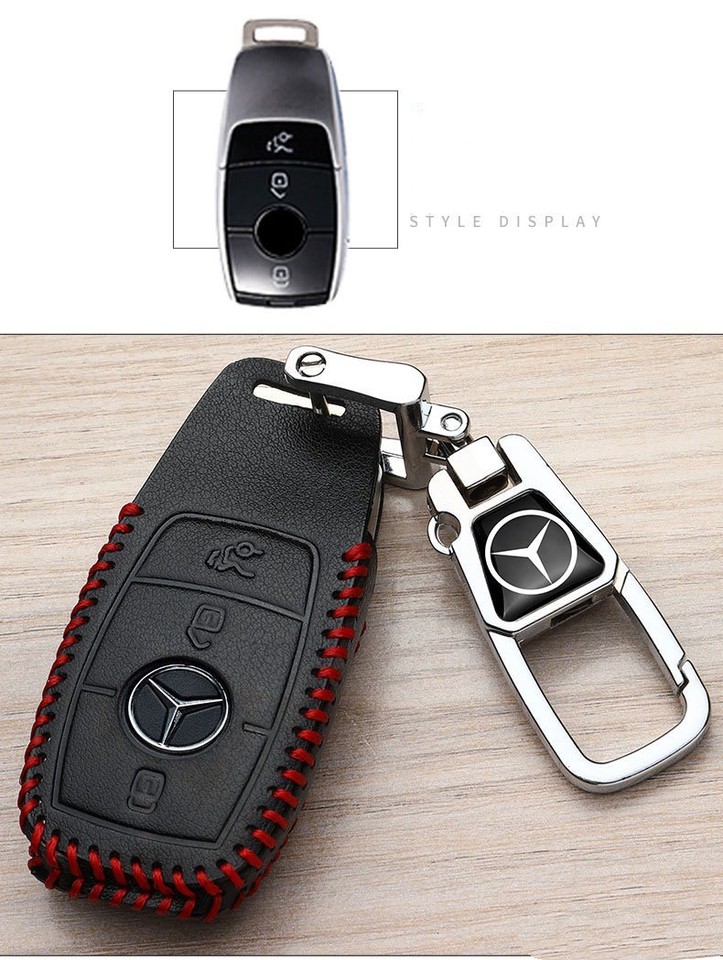 Remote Key Fob Cover Case Shell for Mercedes-Benz A C E S GLC GLS S400 ...