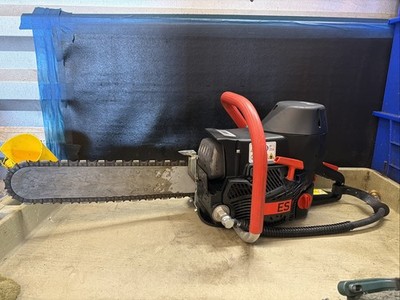ICS 680ES 14" Gasoline Diamond Concrete Chain Saw W/ Guide bar & Chain ...