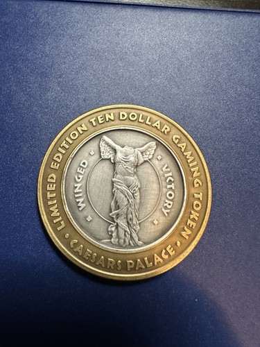 CASINO GAMING TOKEN COIN CAESARS PALACE LIMITED EDITION TEN DOLLAR | eBay
