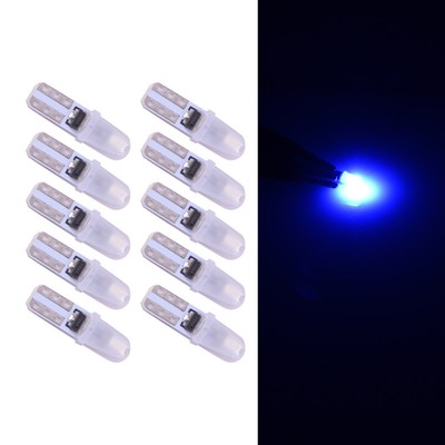 10x T5 Blue LED Dash Cluster Gauge Light Bulb | eBay