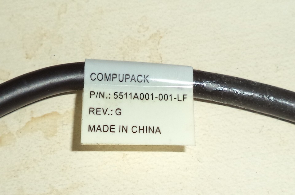 NVidia 5511A001-001-LF Compupack S-Video Composite RGB Cable ~ SDTV to ...