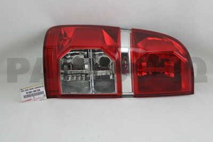 815610K150 Genuine Toyota LENS, REAR COMBINATION LAMP, LH 81561-0K150 ...