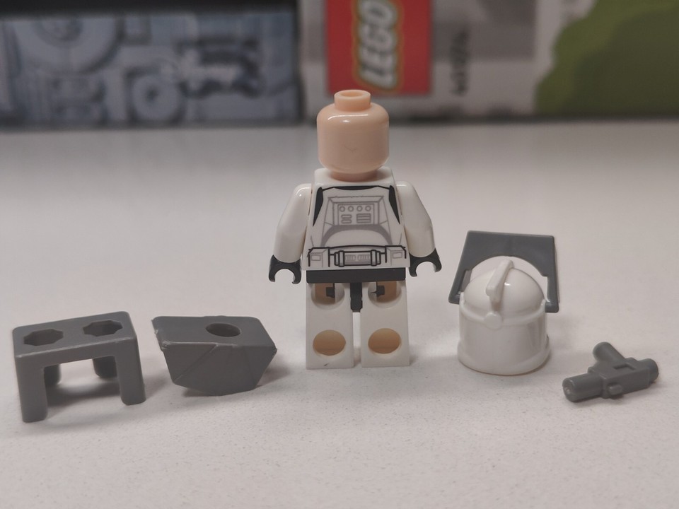 4x Star Wars Clone Trooper Phase 1 w/ Pauldron Kama Custom Lego ...