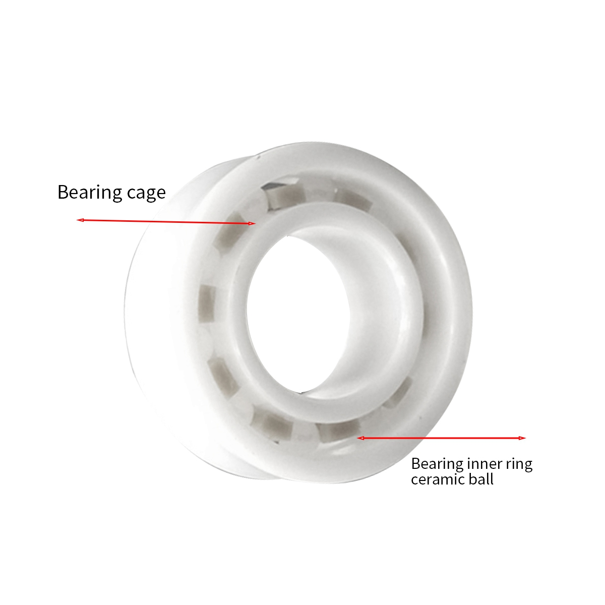 ZrO2 R188 KK Bearing Speed Responsive High Carbon Chromium Steel ...