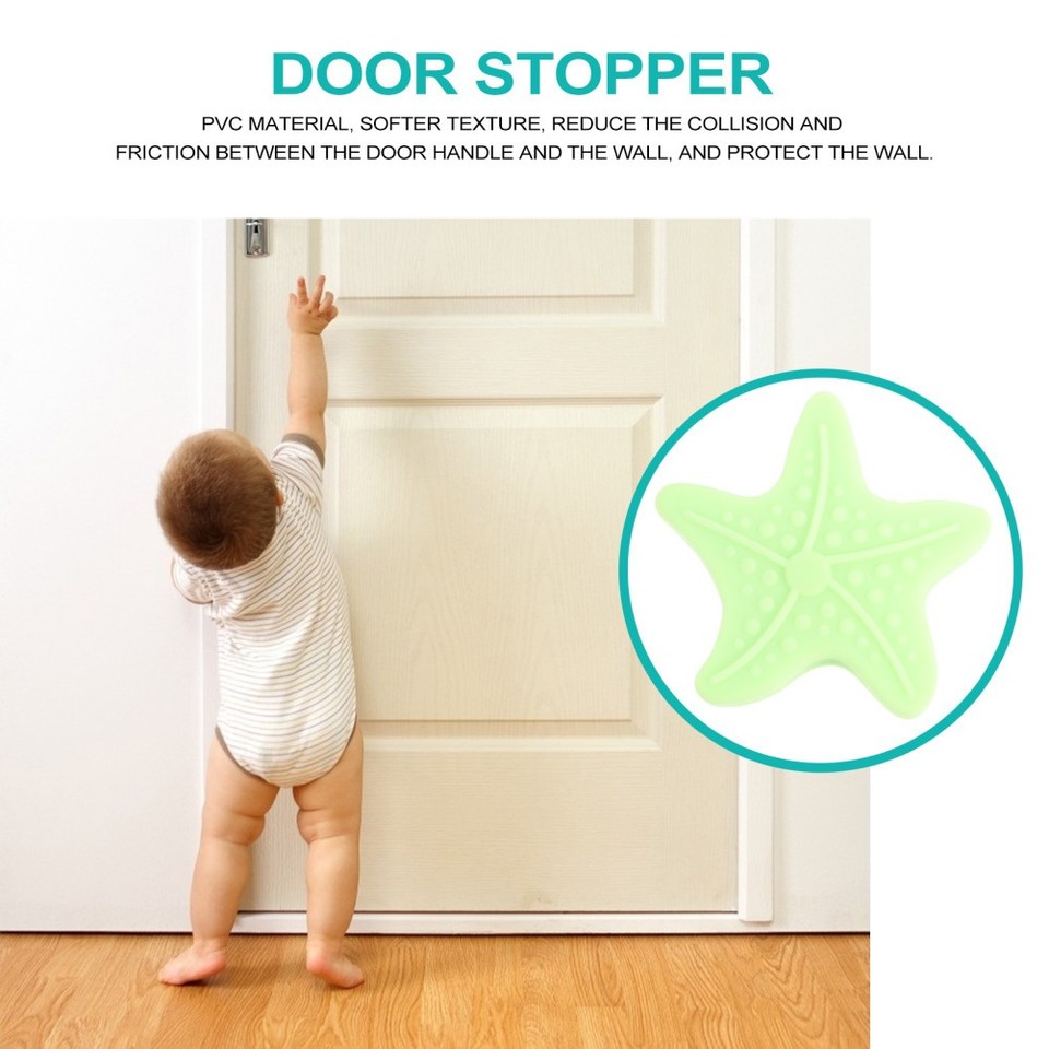 10 Pcs Door Stop Wall Protector Cute Silicone Crash Pad for Stopers ...