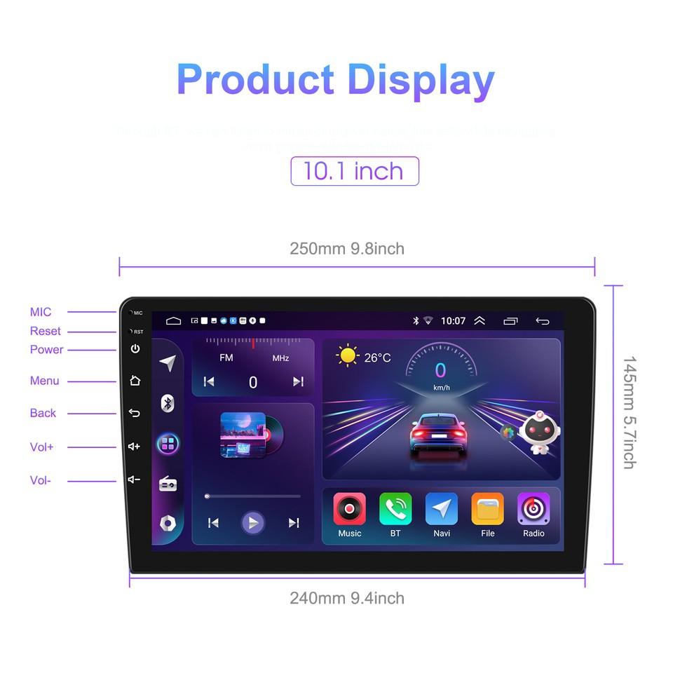 For Jeep Wrangler 3 JK 2011-2014 Android 13 Car Radio Stereo Carplay ...