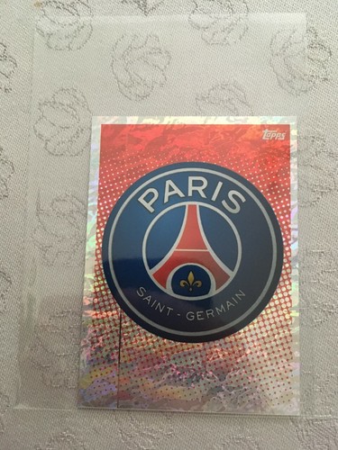 Sticker Badge Ecusson PARIS SAINT GERMAIN PSG TOPPS CHAMPIONS LEAGUE ...