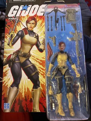 G.I. Joe Classified Series Retro Cardback Scarlett 6" Action Figure | eBay