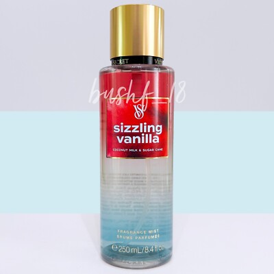 Victoria's Secret SIZZLING VANILLA Fragrance Mist Body Spray 8.4 fl oz ...