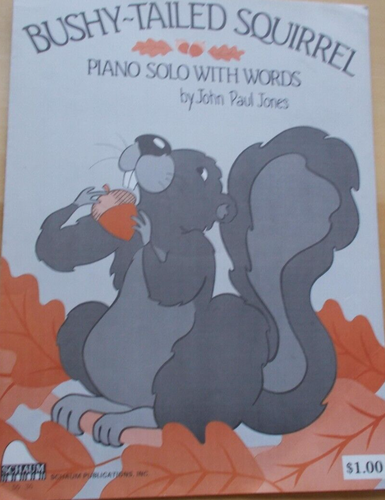 John Paul Jones Bushy Tailed Squirrel Piano Solo w/words Late ...