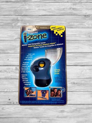Polaroid I-ZONE Webster Mini Handheld Photo Scanner - New & Sealed ...