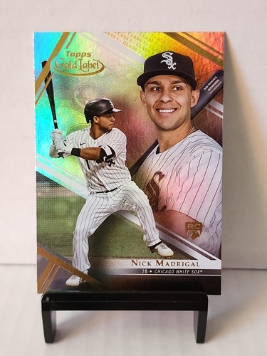 2021 Topps Gold Label Nick Madrigal Chicago White Sox Class 1 Rookie ...