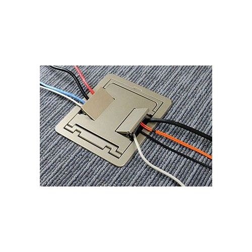 Wiremold 2HUB, Conduit Transition Hub with for RFB4E Series Floor Box ...