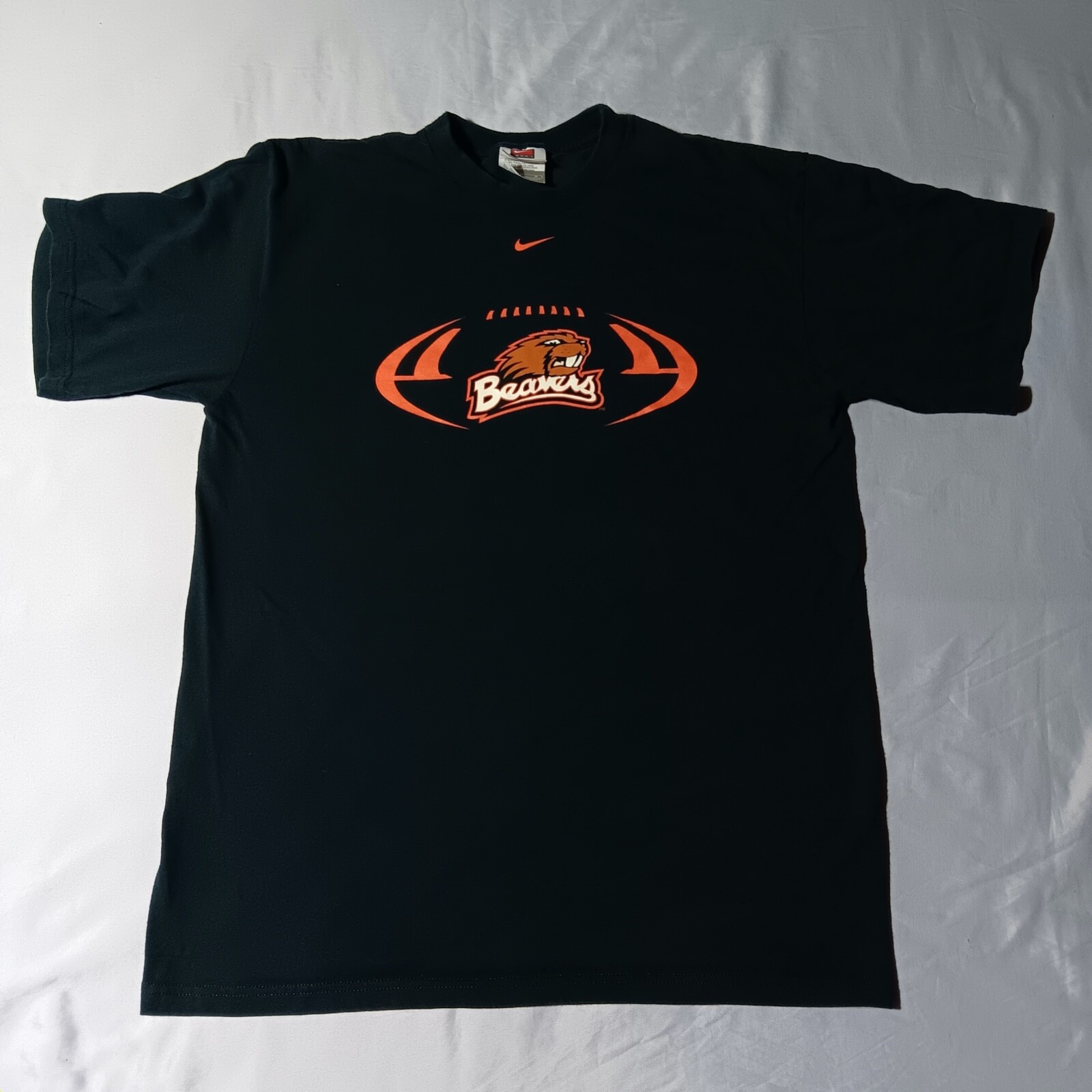 Vintage 2000s Y2K Nike Oregon OSU Beavers Football Mi… - Gem