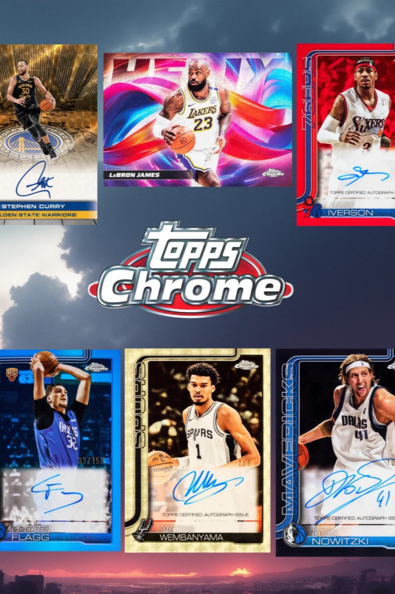 TOPPS CHROME BASKETBALL! $1 STARTS / RANDOM TEAMS! * - eBay Live