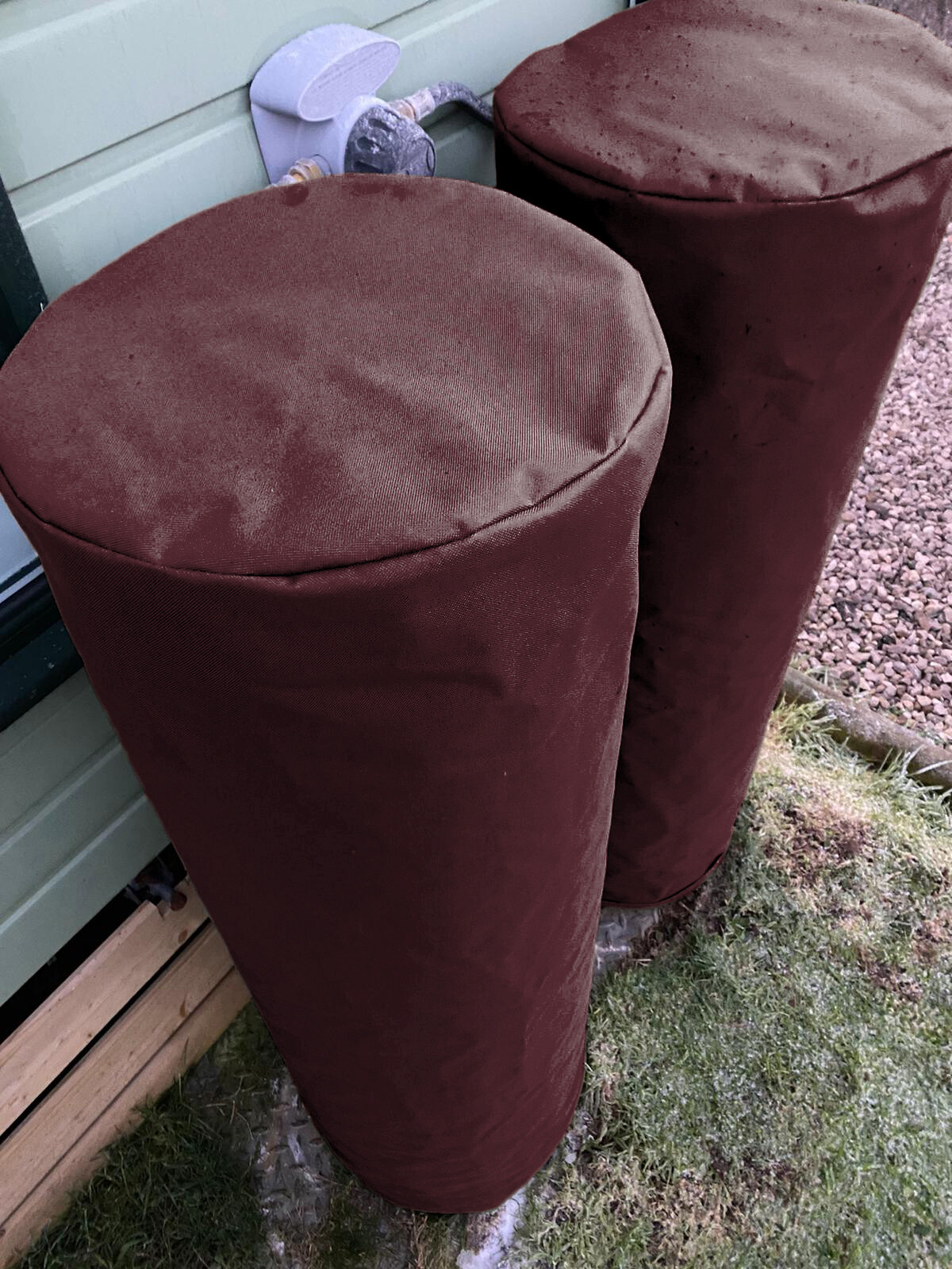 2 x Gas Bottle Cover for 47Kg Water and Weatherproof 6 Colours ...