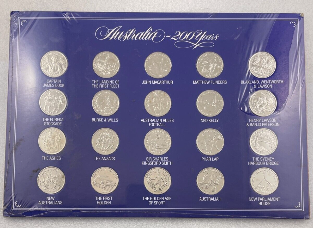 AUSTRALIA 200 YEARS - A COMMEMORATIVE MEDAL COLLECTION - SPIRIT OF ...