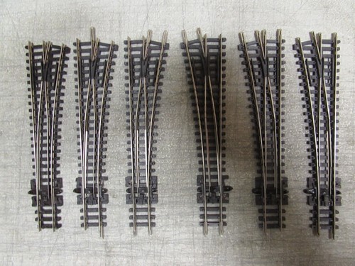 6 PECO NICKLE/SILVER SWITCH TURNOUTS CODE 80 N-SCALE (LOT 126) | eBay