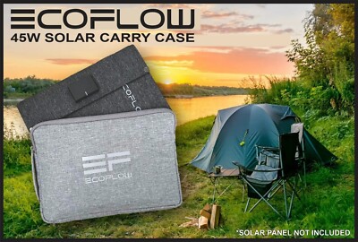EcoFlow 45W Solar Panel Carry Case/Bag - U.S. Stock | eBay