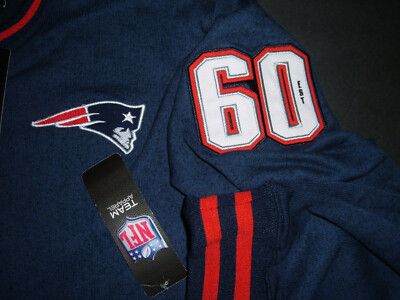 NFL Team Apparel New England Patriots Sweatshirt Sz L PATCHES Est 1960 ...
