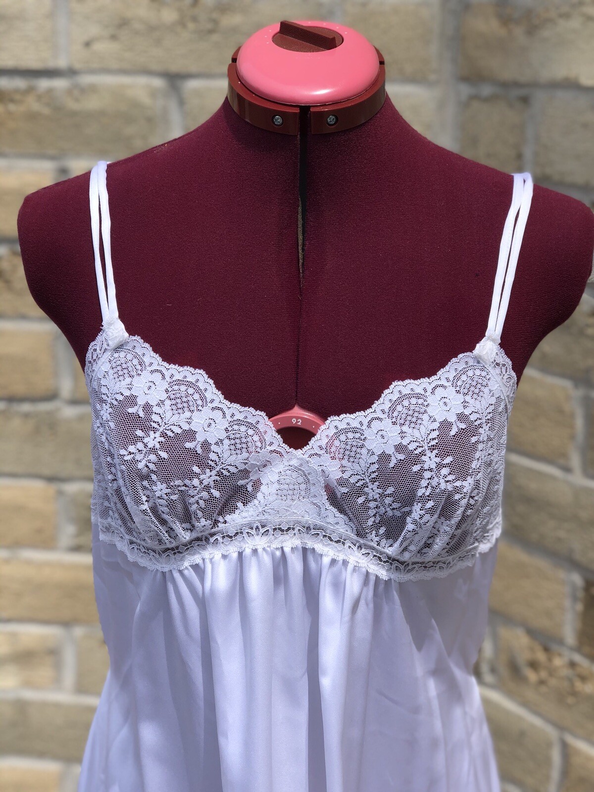 Vtg 60’s Peignoir Set Negligee Dressing Gown Wedding … - Gem