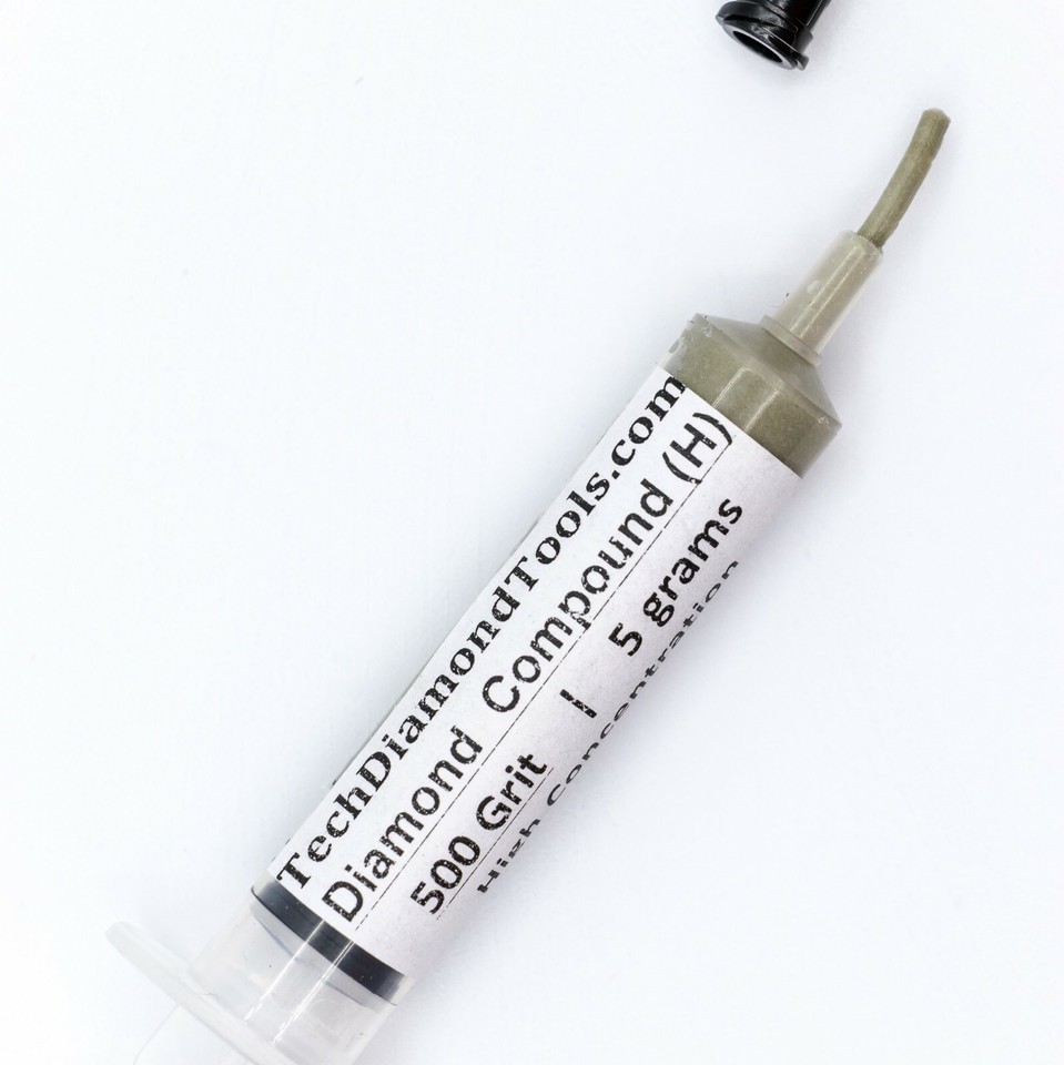 Diamond Paste Compound Polishing Lapidary; 10 Grams 50,000 Grit to 400 ...