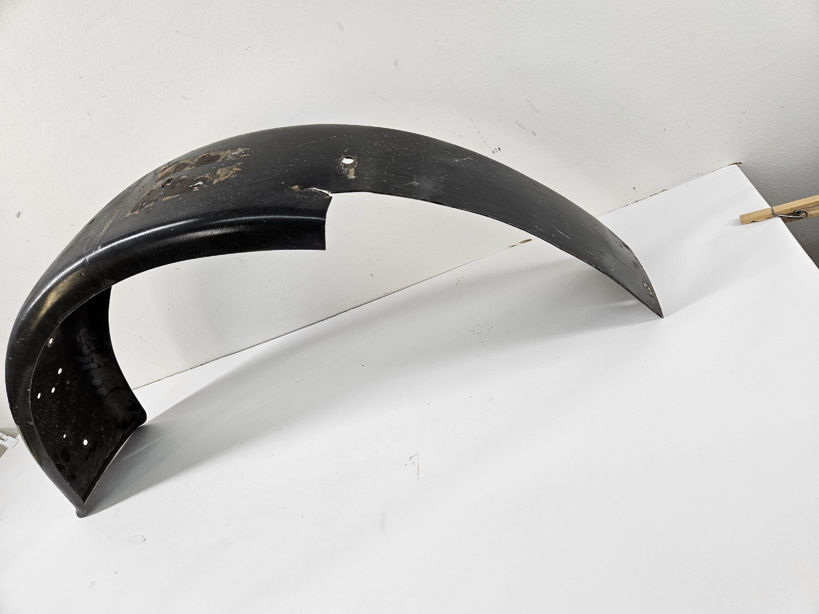 6" Steel flat Rear Fender harley custom Chopper Bobber Rigid | eBay