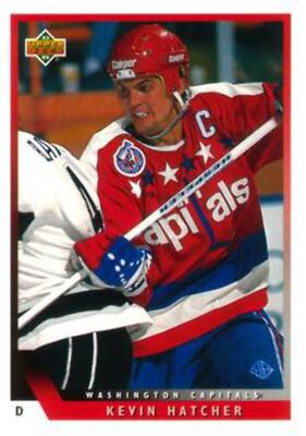 #140 Kevin Hatcher - Washington Capitals - 1993-94 Upper Deck Hockey | eBay