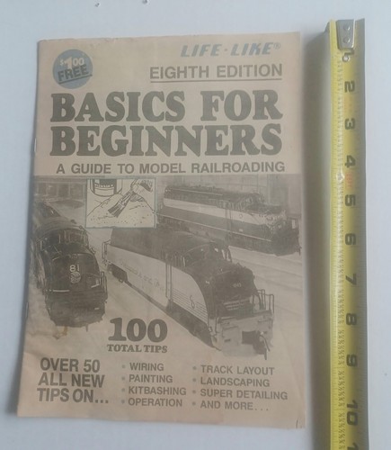 Vintage Beginners "A Guide To Model Railroading" 8th Edition | eBay