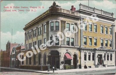 Jersey City NJ-Bank-Police Station-Hutton St & Central Ave-Hudson Co ...