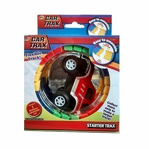 CHILDRENS KIDS COLOURFUL CAR TRAX STARTER FLEXIBLE TOY TRACKS PLAY SET ...