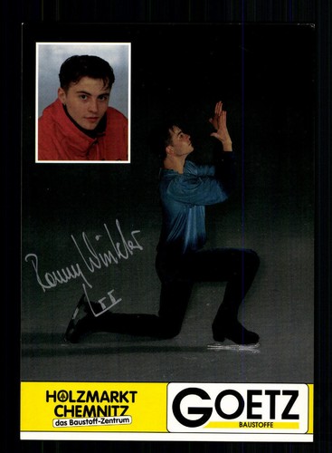 Ronny Winkler Autogrammkarte Original Signiert Eiskunstlauf + A 207866 ...