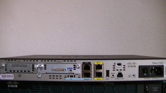 Cisco 1905 2-Port Wired Router (CISCO1905-SEC/K9) for sale online | eBay