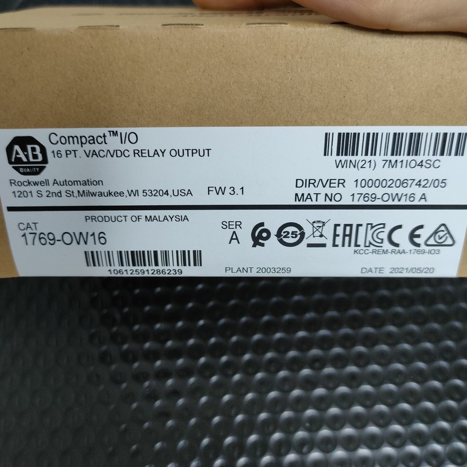 BRAND NEW AB 1769-OW16 CompactLogix Relay Output Module 1769OW16 PLC | eBay