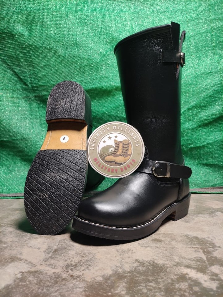 Handmade Men Engineer Boot Motorcycle Boot Round Toe Boot,Horse Riding ...