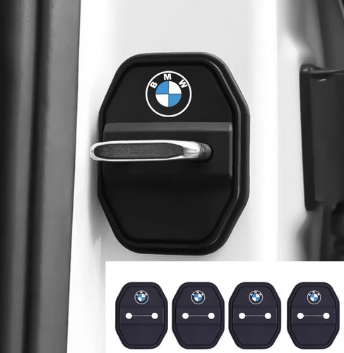 4PCS Car Door Lock Latches Cover for BMW Car Door Guard Lock Car ...