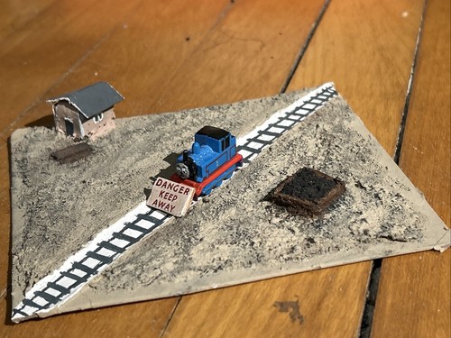 Miniature Ertl Custom Diorama Thomas Goes Fishing | eBay