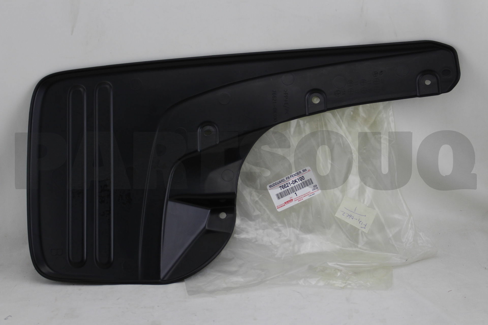 766210K100 Genuine Toyota MUDGUARD, FRONT FENDER, RH 76621-0K100 | eBay
