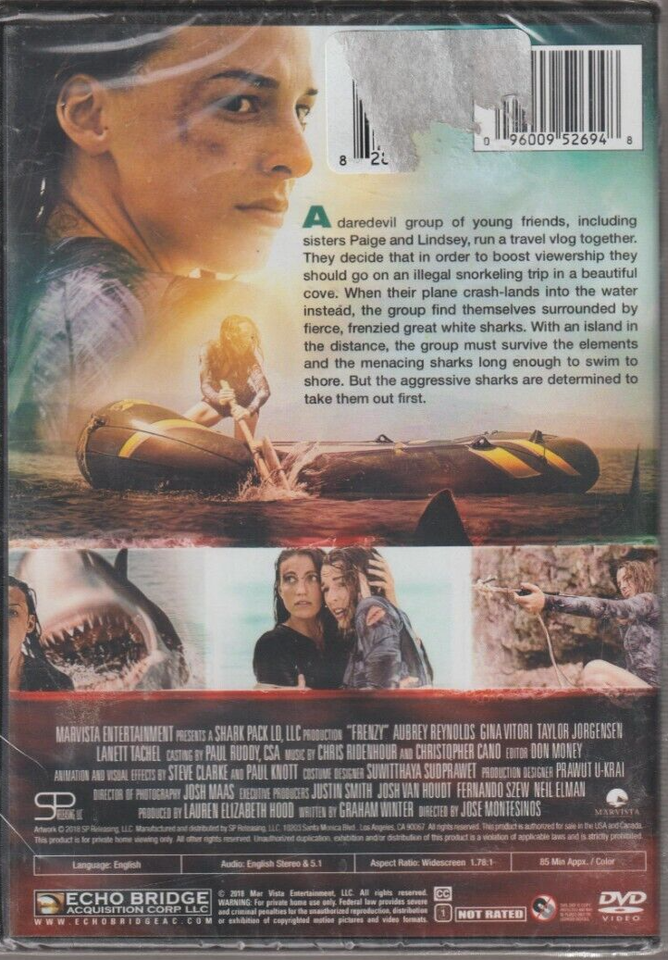 Frenzy DVD New Aubrey Reynolds Gina Vitori Taylor Jorgensen 96009526948 ...