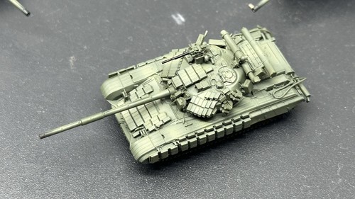 Homemade 1/144 Soviet T-64BV Main Battle Tank Painted Finished Model ...
