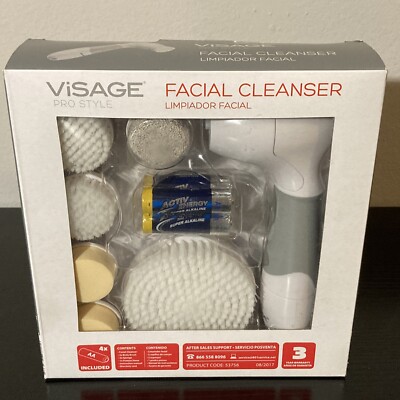 Visage Pro Style Facial Cleanser, hand held facial scrubbing device | eBay