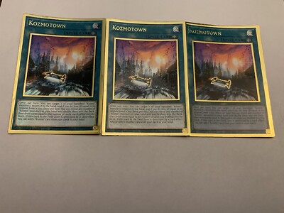 Yugioh Kozmotown MAGO-EN050 PREMIUM GOLD RARE 1st Edition NM. X3 | eBay