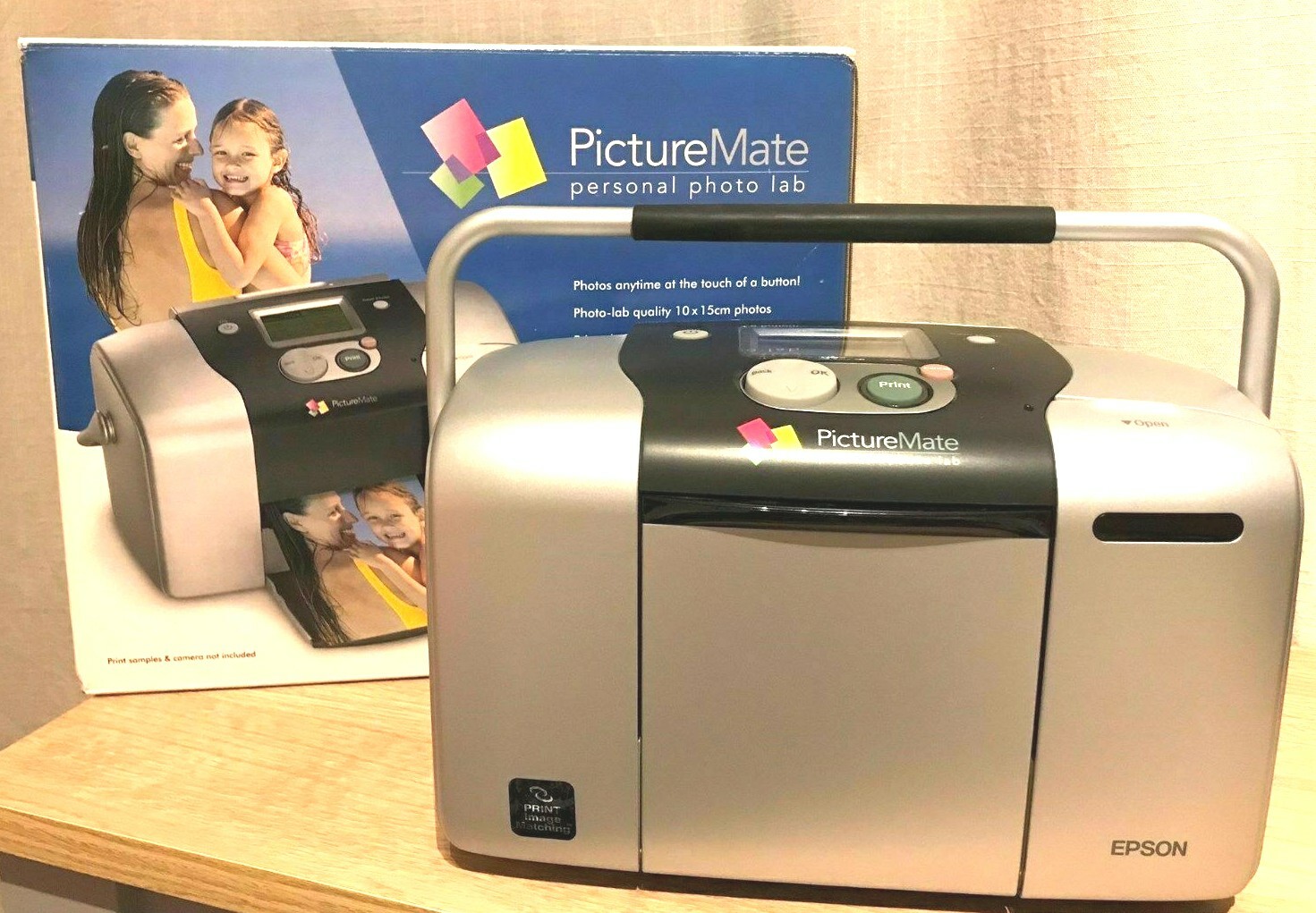 BOXED EPSON PICTUREMATE PERSONAL PHOTO LAB COLOUR INKJET DIGITAL ...