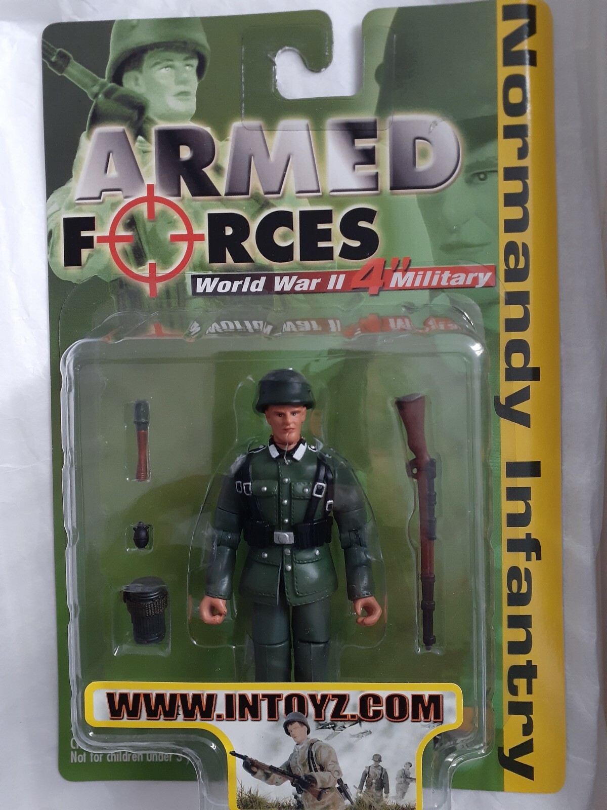 INTOYZ 1/18 GERMAN NORMANDY INFANTRY bbi gi joe action man ultimate ...