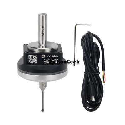 6mm-NC V6 3D Edge Finder Touch Probe CNC Probe Compatible with MACH3 ...