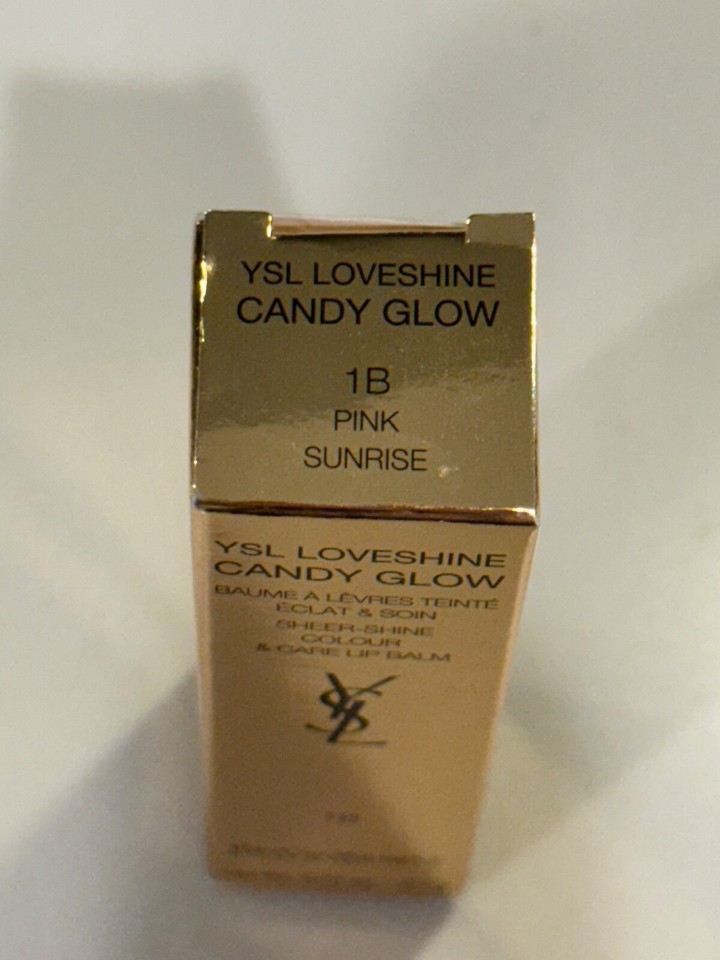 YSL CANDY GLOW TINTED BUTTER BALM #1B - Retail Sz 3.2g/0.11 oz | eBay