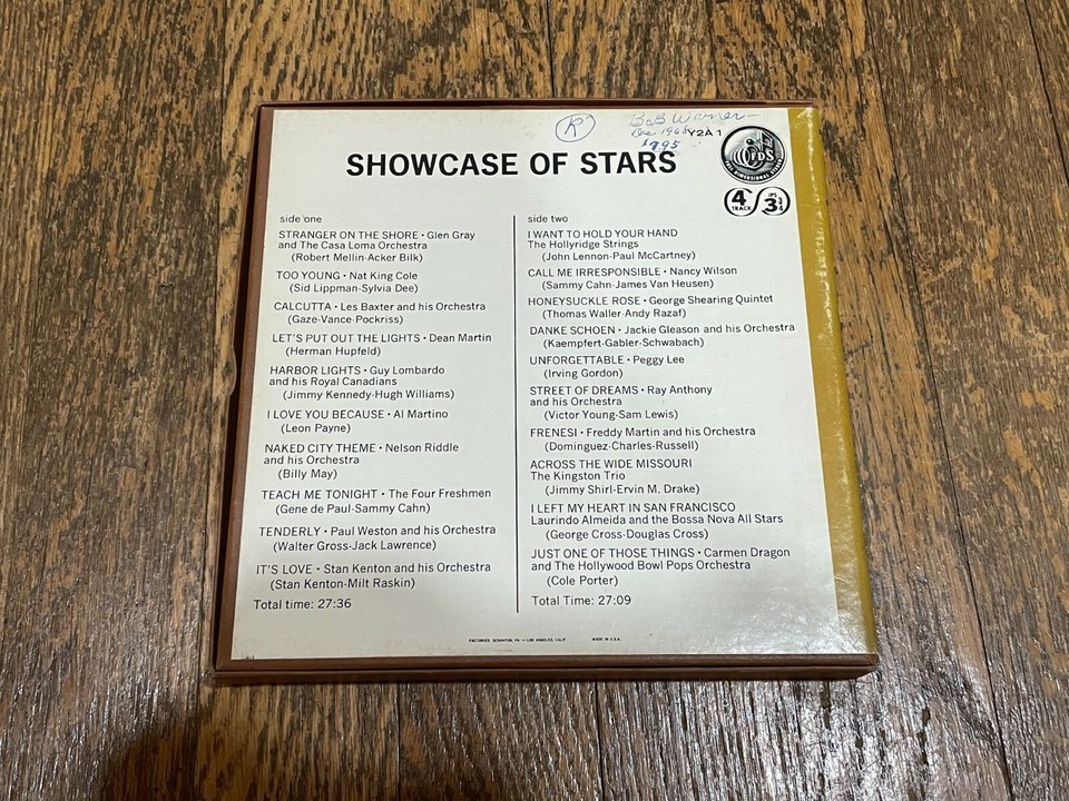 The Solid Gold Hits Vol 2 Reel to Reel Tape - 4 Track 3 3/4 IPS ...