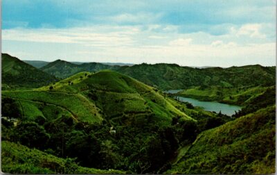Yauco Puerto Rico Lake North of Yauco Postcard Unused Free Shipping ...