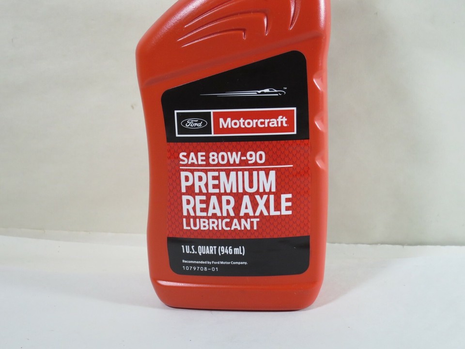 Motorcraft Ford Fluid XY-80W90-QL SAE 80W-90 Premium Rear Axle ...